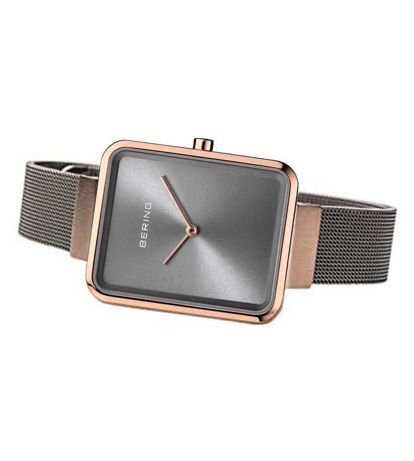 14528-369 Bering | Square Grey Dial Classic Watch (Women) – Sai ...