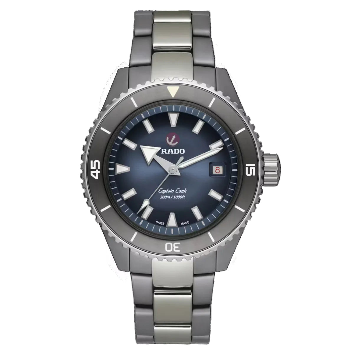 RADO Captain Cook High-Tech Ceramic Diver Men's Watch R32144202 – Sai ...